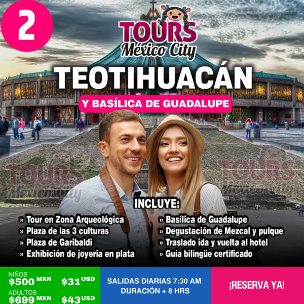 Tours México City – Los mejores Tours en la Ciudad de México