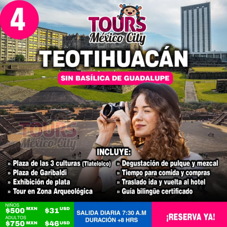Tours México City – Los mejores Tours en la Ciudad de México